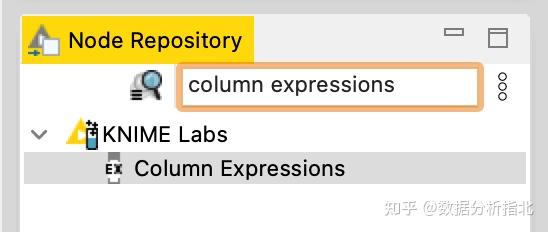 🔎 KNIME 节点巡礼 -- column expressions（列表达式）节点 - 知乎