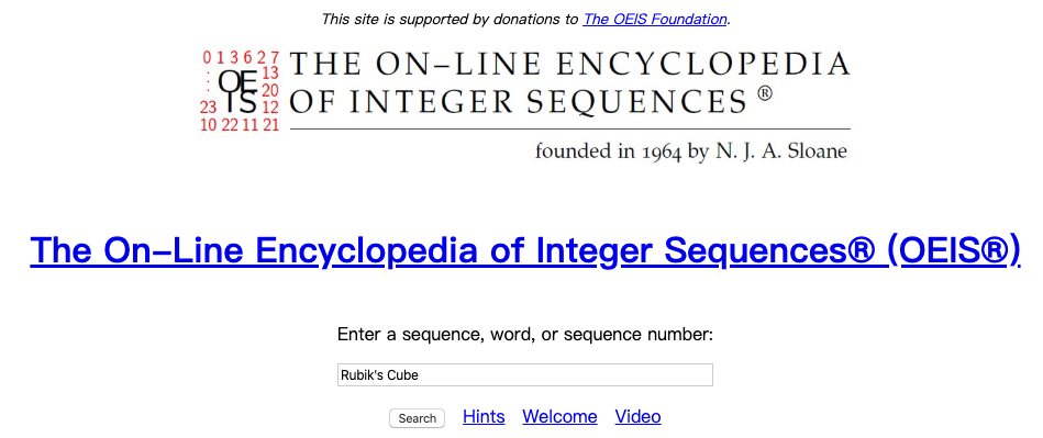【OEIS】有哪些和魔方有关的数列？ - 知乎