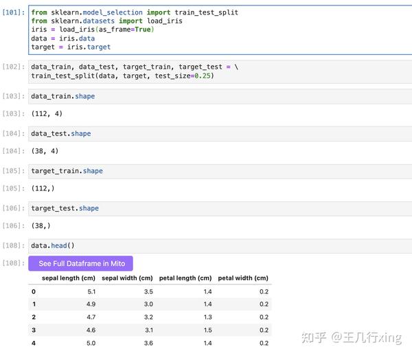 【Python-机器学习】sklearn 自带数据集剖析、导入及切割 - 知乎