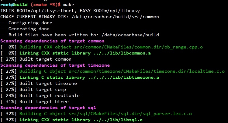 OceanBase 0.4 从automake,gcc 4.x到cmake,gcc7.x - 知乎