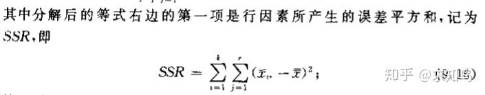 数据分析统计之方差分析