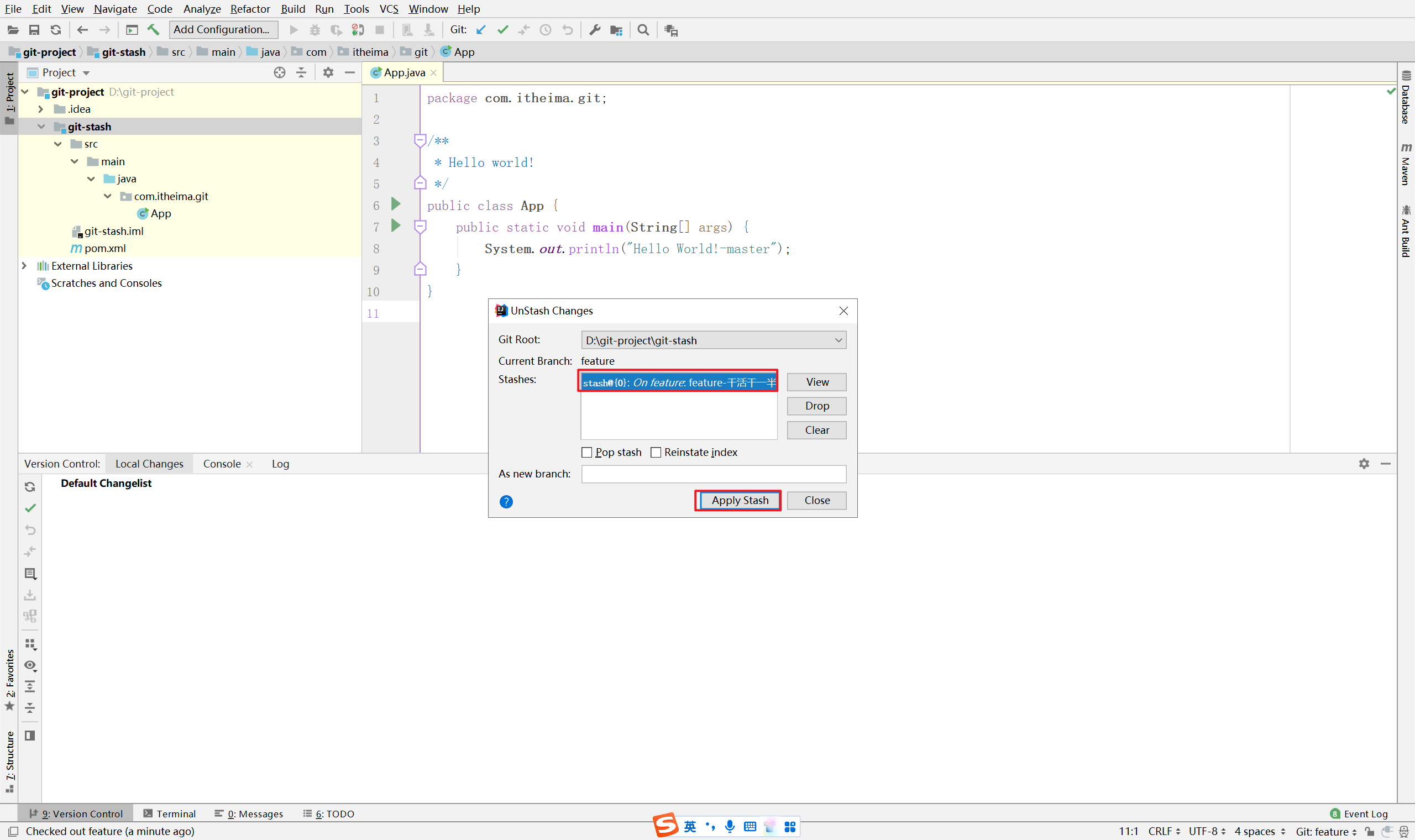 传智教育 | feature分支开发到一半时切换到bugfix分支，如何暂存数据? - 知乎