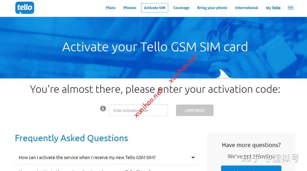 美国实体电话卡Tello中国漫游实测wifi通话下最低月租5美元可享100分钟通话，无限收发短信且支持eSIM - 知乎