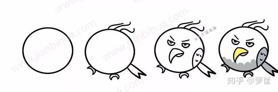 100多种超萌漫简笔小动物头像画法，值得收藏临摹！ - 知乎