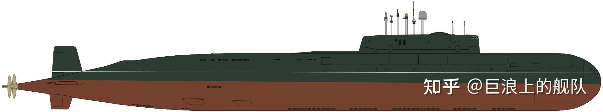 苏联 949型 奥斯卡Oscar 级核动力巡航导弹潜艇 - 知乎