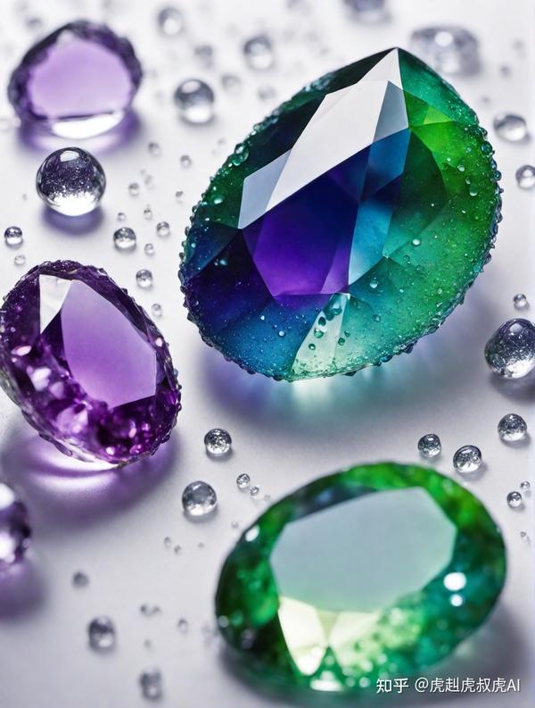 【prompt】魔幻的彩色水滴，让你的画面更加唯美 - 知乎