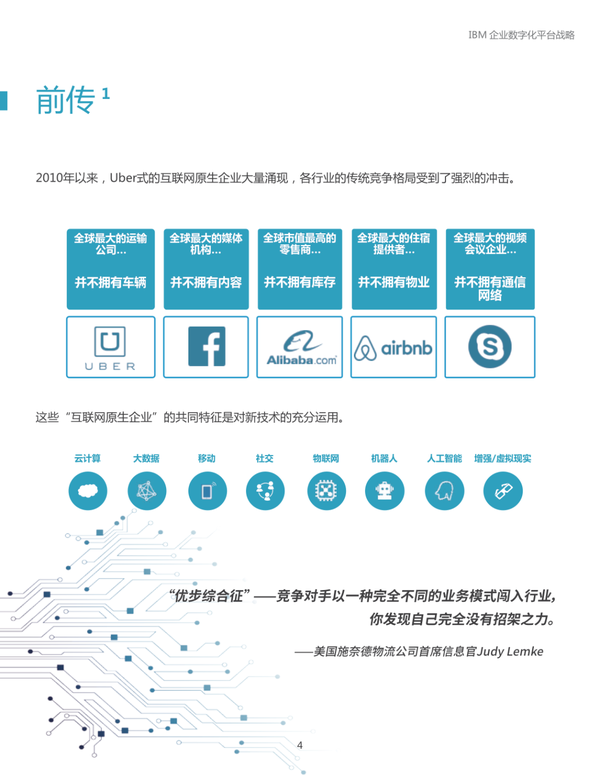 企业数字化平台战略 平台赋能数字化转型，赢得新竞争优势 知乎