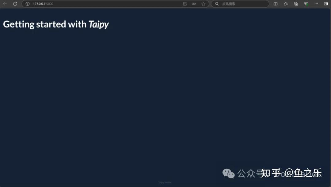 构建Python数据与AI Web应用程序 ——taipy简介（1） - 知乎