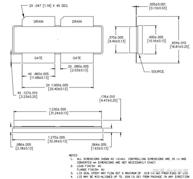 MAPC-A1505 是一款高功率 GaN 碳化硅 HEMT D 模式放大器 - 知乎