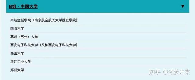UCL首次发布中国大学认可名单，36所985、211不在A名单内,卷起来了！ - 知乎