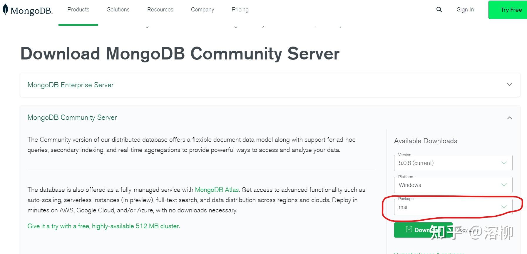 MongoDB下载及配置为Windows服务（超详细） - 知乎