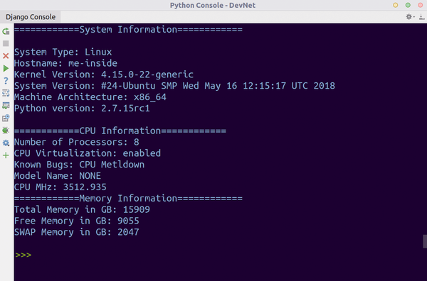 python-linux