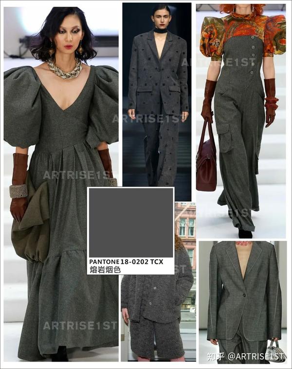 2023/24AW秋冬伦敦女装色彩趋势&流行色彩 - 知乎