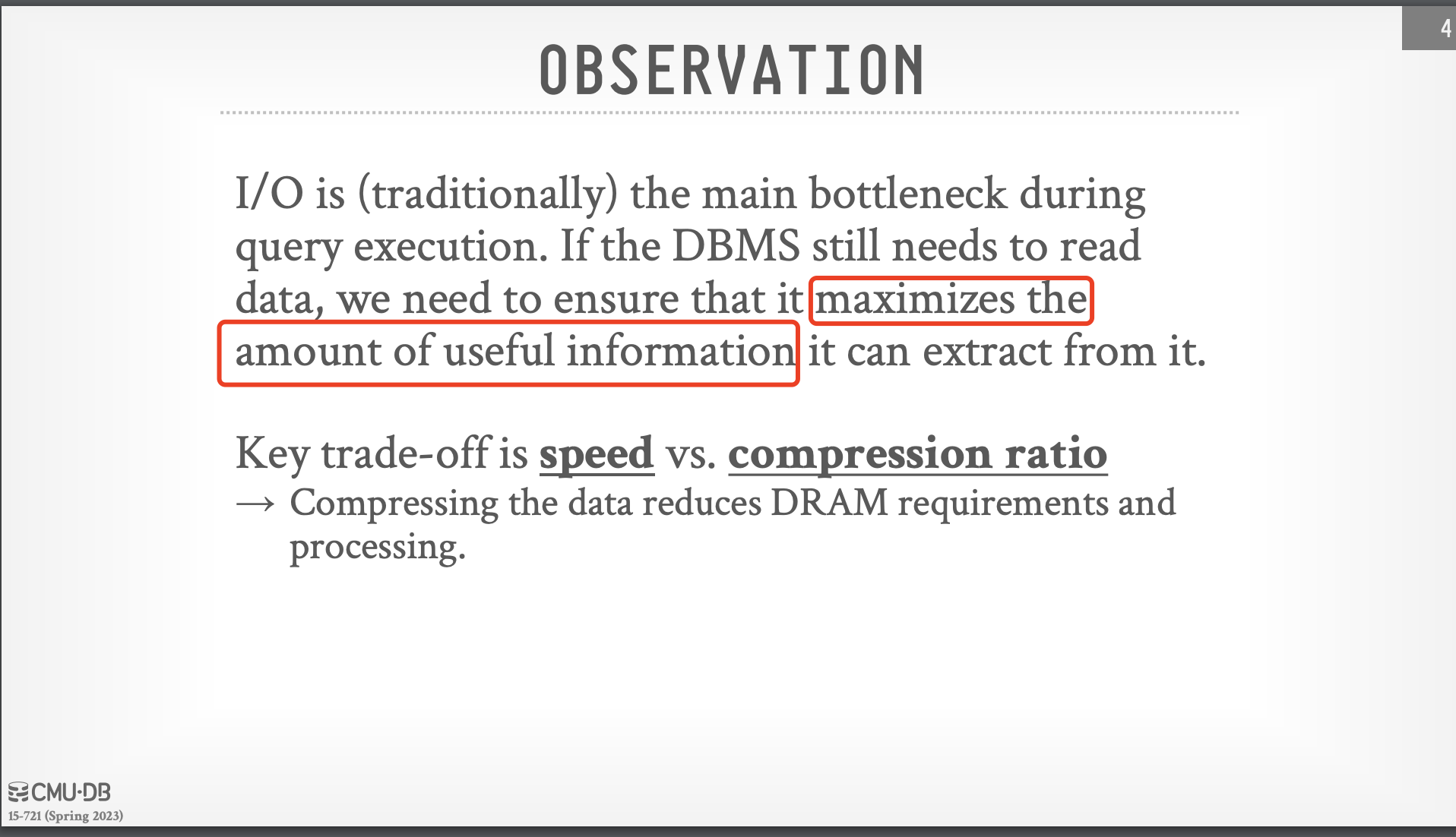 #05 — Database Compression - 知乎