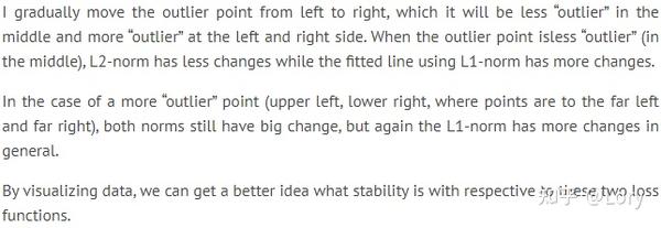 Differences between L1 and L2 as Loss Function and Regularization - 知乎