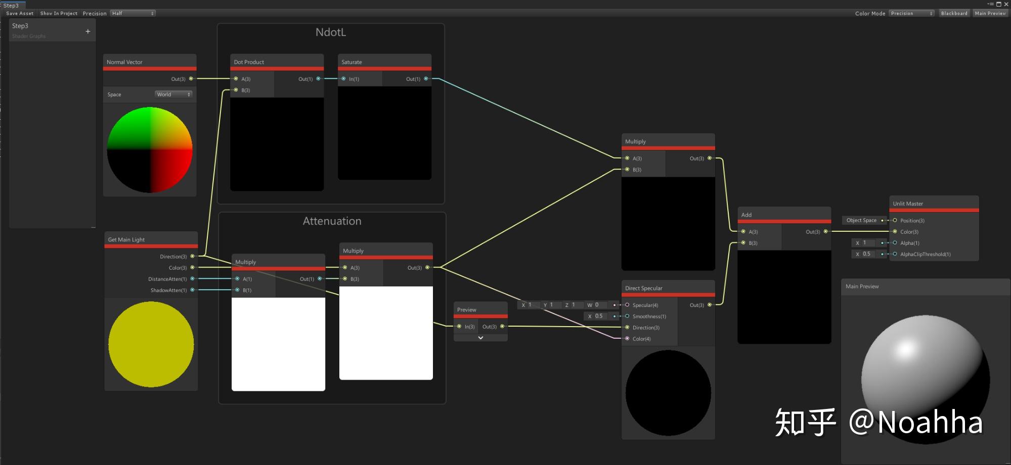 在Unity 2019.2中扩展Shader Graph，实现自定义光照 - 知乎