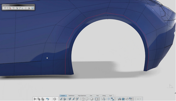 细分曲面建模（CATIA IMA）对汽车造型设计流程的影响分析 - 知乎