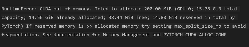 实践教程｜如何解决“RuntimeError: CUDA Out of memory”问题 - 知乎