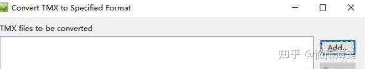 Convet TMX to other files - 知乎