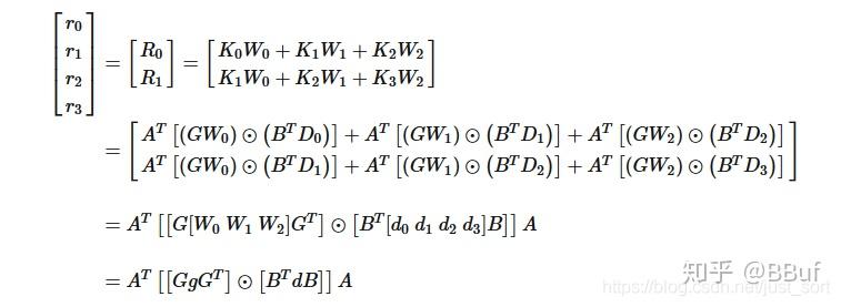 详解卷积中的Winograd加速算法 - 知乎
