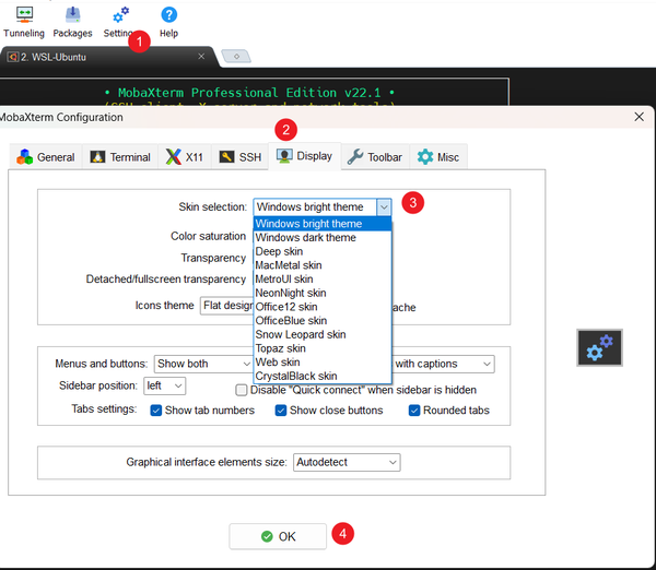 MobaXterm 之 主题更换 - 知乎