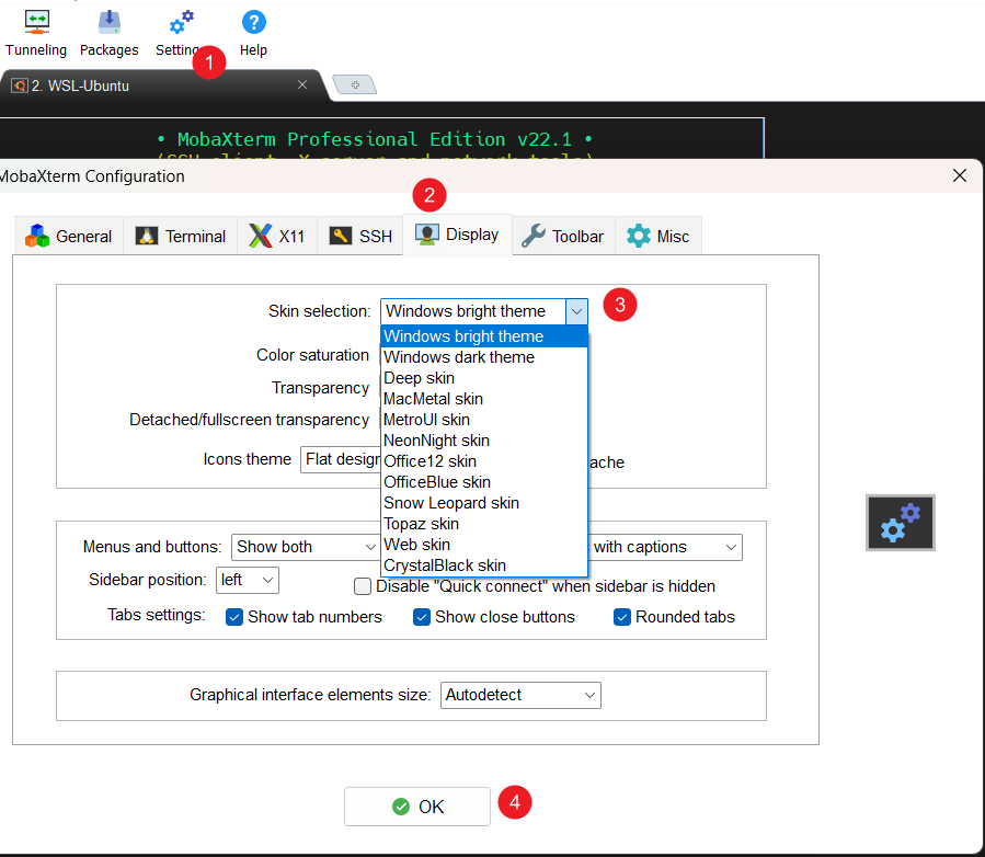 MobaXterm 之 主题更换 - 知乎