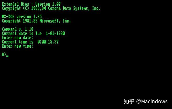 回顾一下历代MS-DOS - 知乎