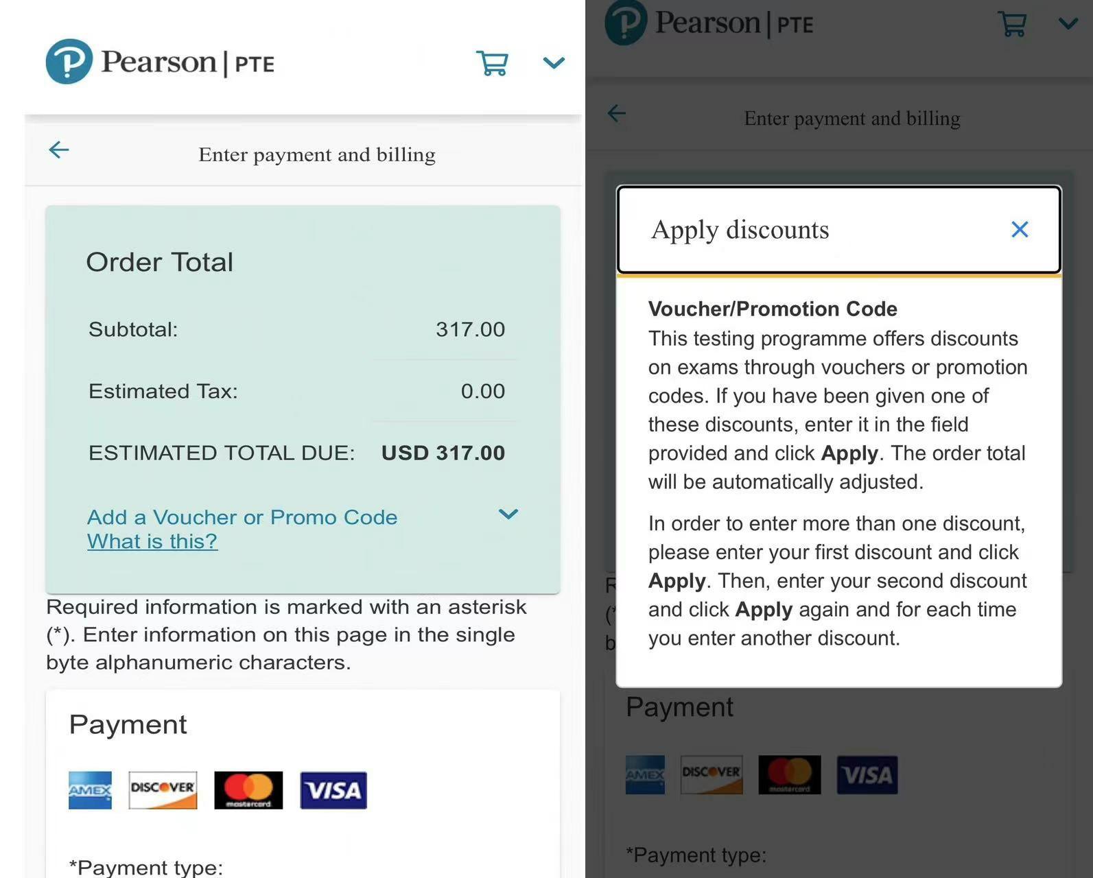 什么是PTE的Add a Voucher or Promo Code - 知乎