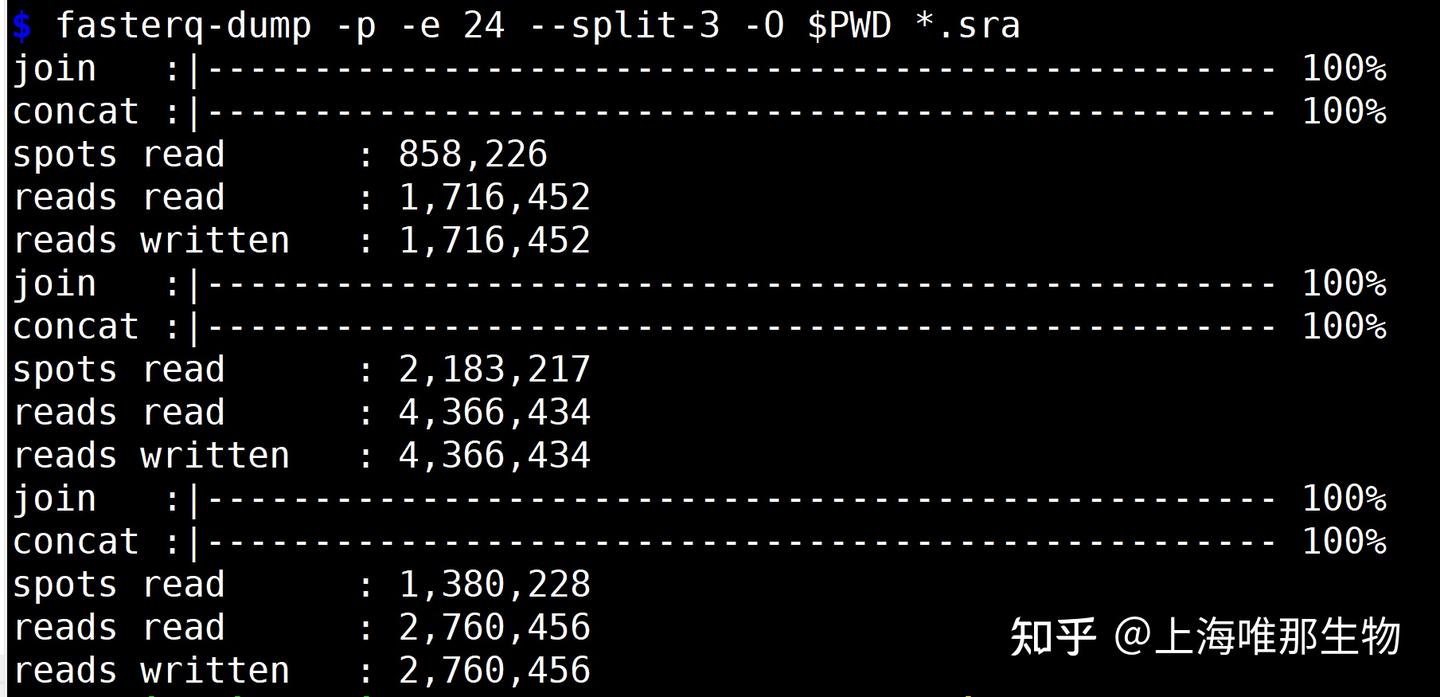 SRA Toolkit安装及使用教程——高通量测序数据下载处理的软件包 - 知乎