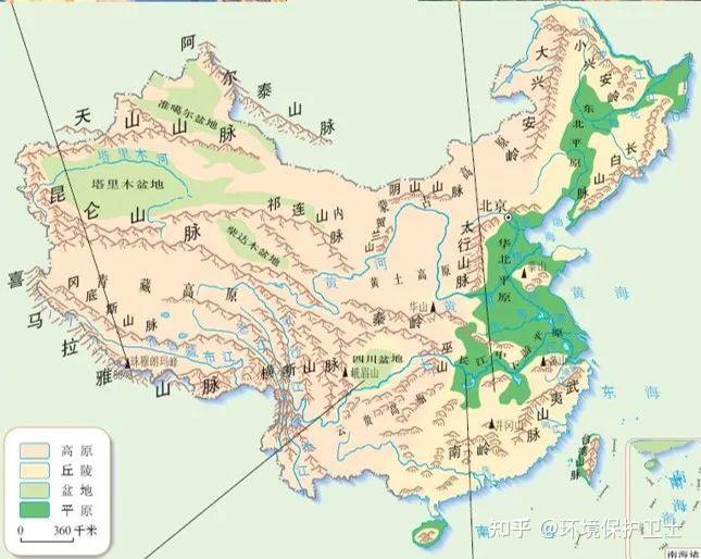 大量实用中国地理图 - 知乎