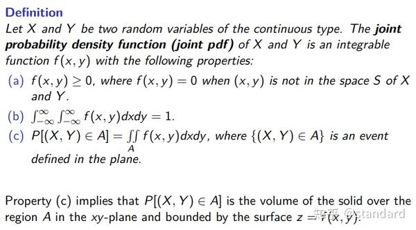 概率与统计推断 Week 4 bivariate distributions - 知乎