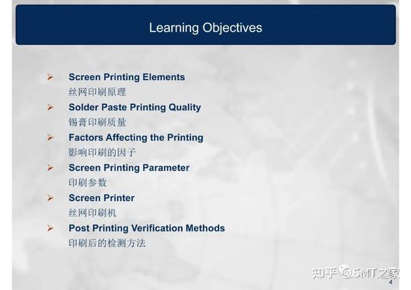 干货分享丨SMT钢网印刷工艺详细介绍Screen Printing Process(共80页PPT) - 知乎