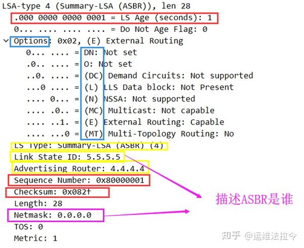 OSPF-LSA详解 - 知乎