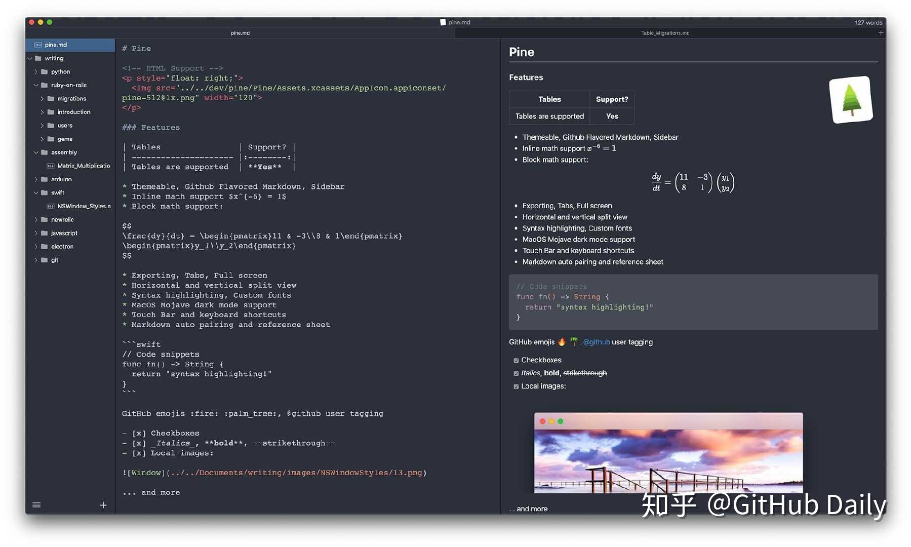 程序员都在 GitHub 上开源过哪些高颜值的 Markdown 客户端？ - 知乎