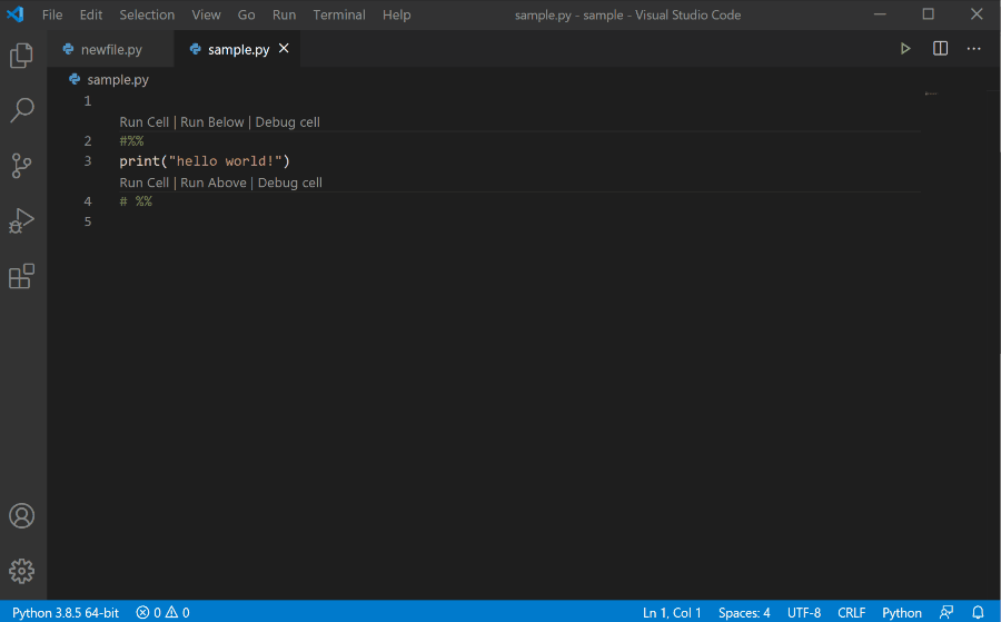 VS Code Python插件8月更新！支持多个 Python交互式窗口，支持Pylance - 知乎