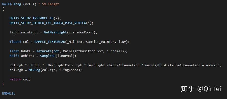 [译] URP shader coding教程_1 - Unlit Soft Shadow - 知乎