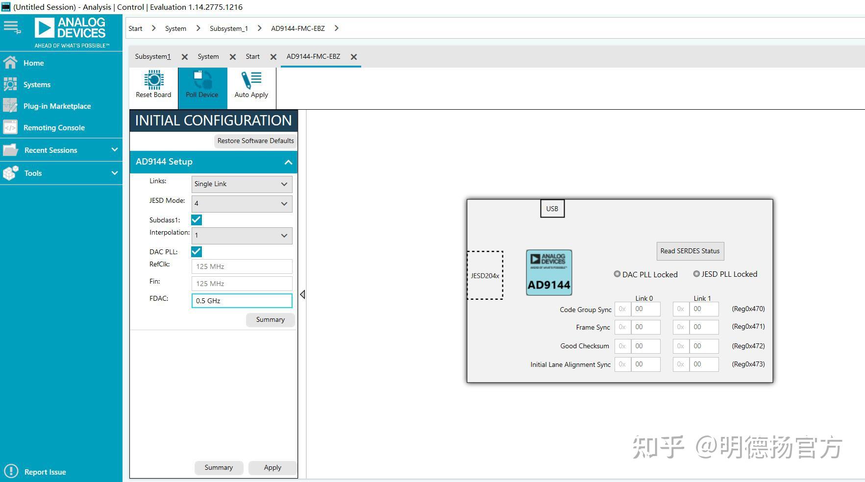 使用JESD204B接口的AD9144参数设定（私人总结版） - 知乎