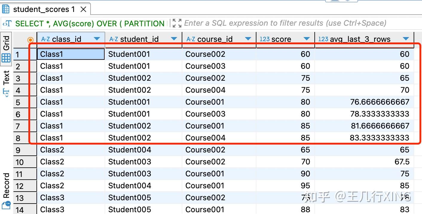 彻底掌握：SQL Window Function - PARTITION, ROWS, RANGE - 知乎