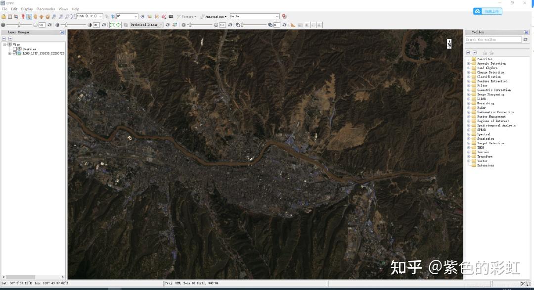 ENVI软件对Landsat-8数据进行辐射定标、大气校正、提取NDVI、估算植被覆盖度等操作 - 知乎