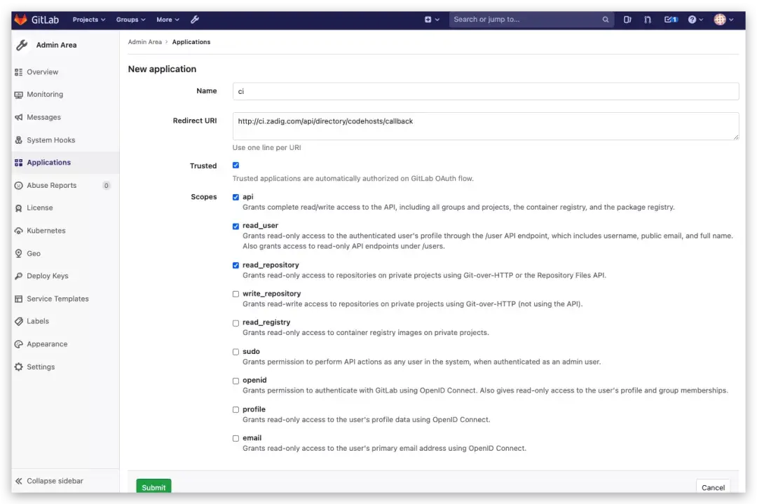 Zadig 丝滑接入 GitLab，Webhook 一触即发 - 知乎