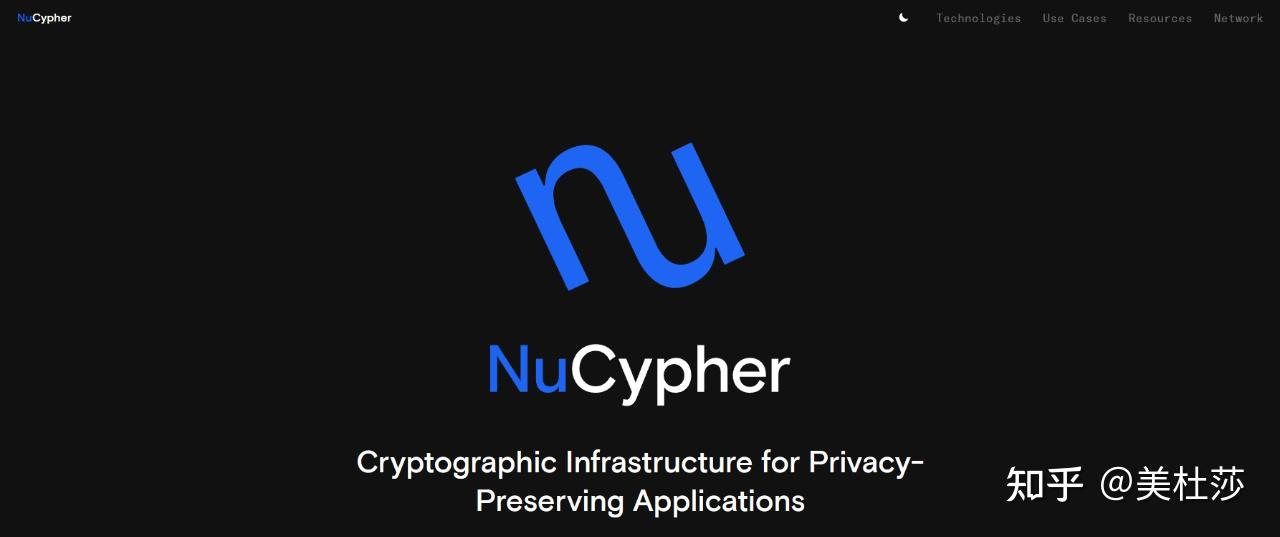 NuCypher是什么，NU为什么这么强 - 知乎