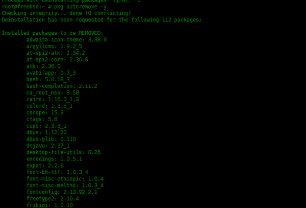 在FreeBSD中pkg包管理器使用实例 - 知乎