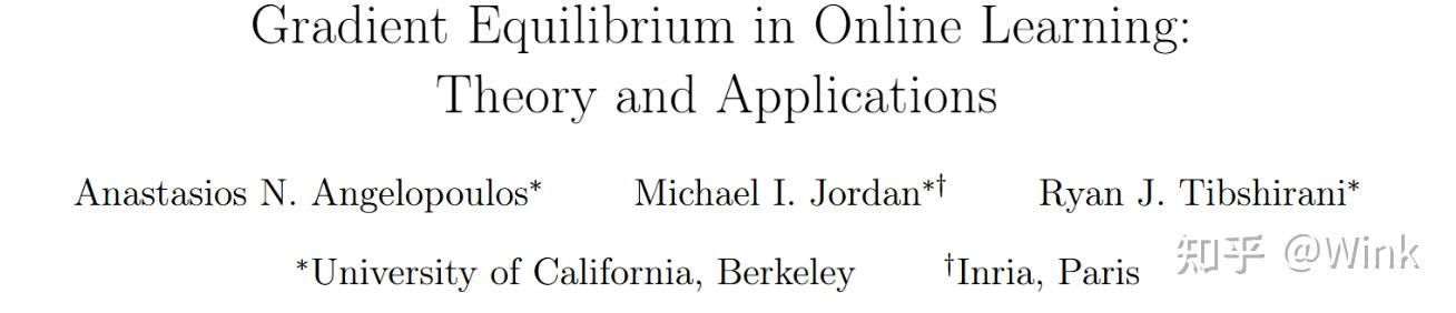 [论⽂阅读] Gradient Equilibrium in Online Learning Theory and Applications - 知乎