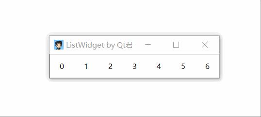 分享QListWidget水平滑动示例 - 知乎