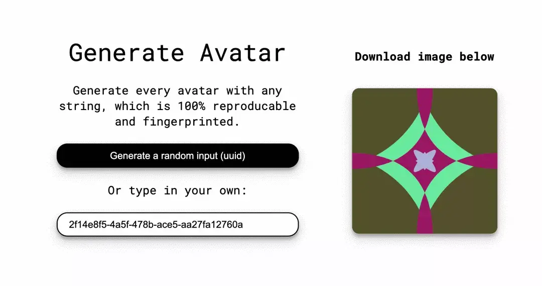 一款自动生成唯一头像的开源代码库 - 知乎
