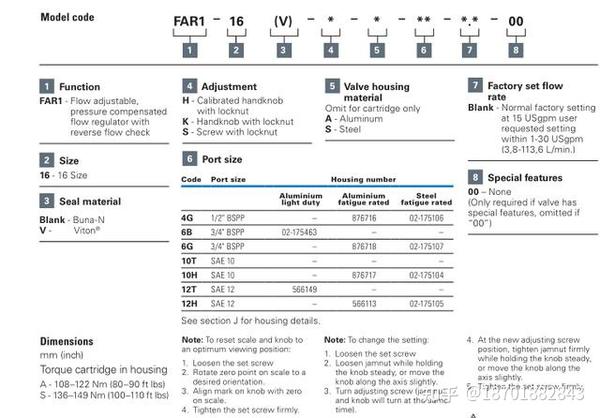 VICKERS调速阀FAR1-10-S-A-3G-10威格士FAR1-16-6G-0流量阀FAR1-10-S-0-10丹佛斯FAR1-12-S-0-10伊顿 FAR1-16-S-0图片样本资料 ...