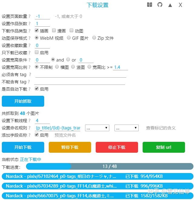 Pixiv Batch Downloader - 知乎