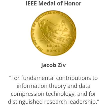 Jeff Dean、陶哲轩等获IEEE 2021大奖！Jacob Ziv因压缩算法摘得「荣誉勋章奖」 - 知乎