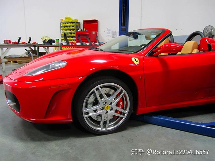 法拉利F430改装Rotora刹车 [前轮]大六活塞卡钳RF603 [后轮]大四活塞卡钳RF403 - 知乎