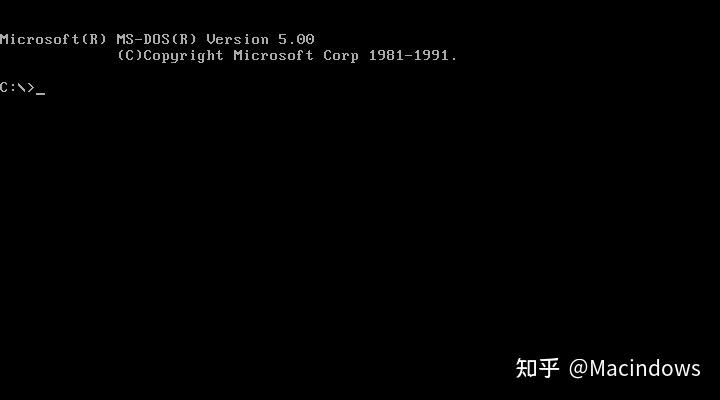回顾一下历代MS-DOS - 知乎